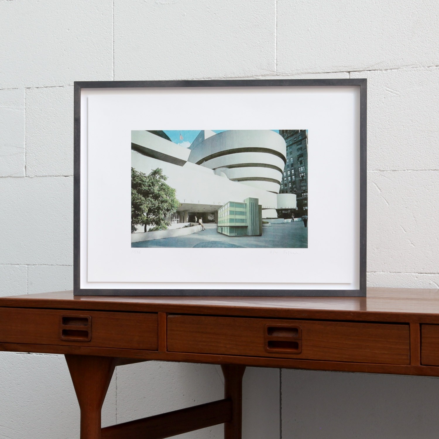 Peter Fischli / David Weiss, Haus, handgeklebte Collage, 59 x 42 cm ...