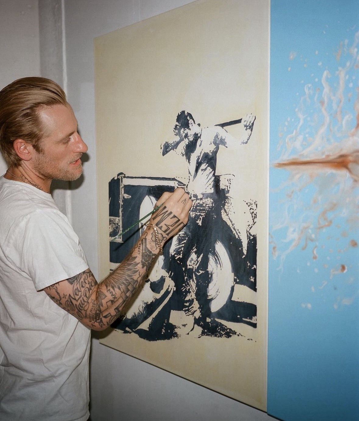 Matt McCormick, "Roll away the stone" which was Inspired by “The Giant ...