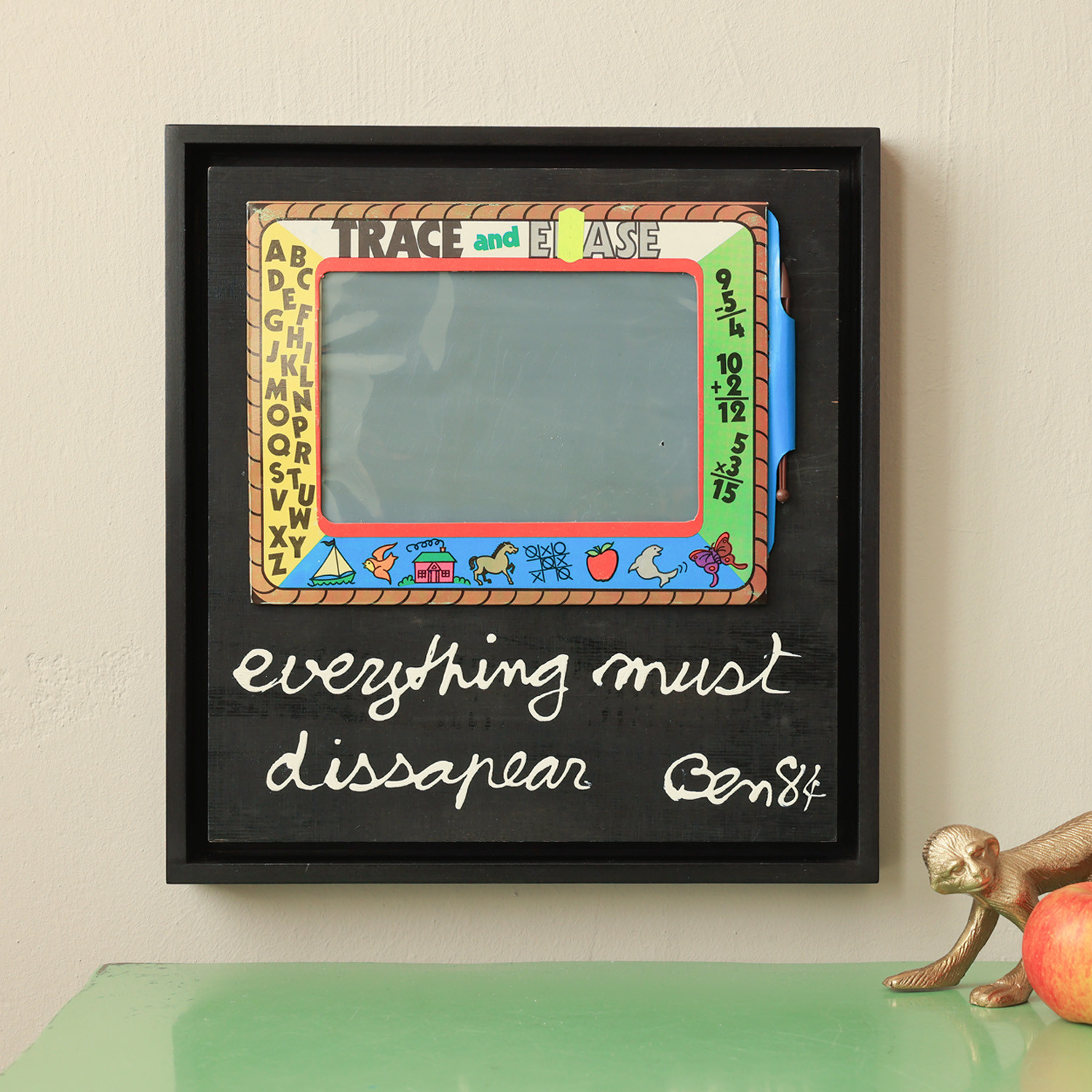 Ben Vautier, everything will disappear, 1984, Edition Schwarze ...